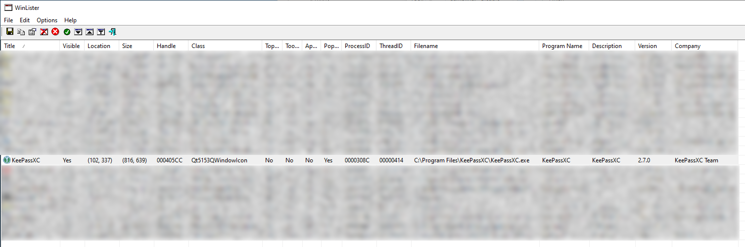 Windows 10 via Parsec: v2.7.0-2.7.4 draws to an invisible window, but ...
