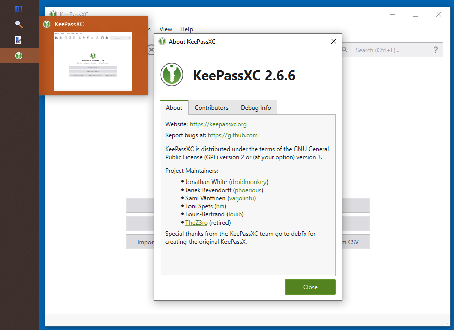Windows 10 via Parsec: v2.7.0-2.7.4 draws to an invisible window, but v2.6.6 draws just fine ...