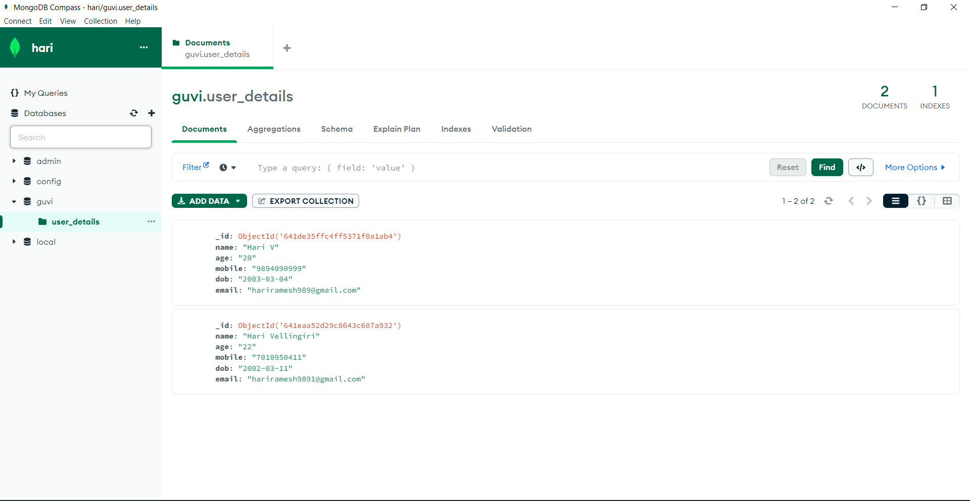GitHub - harirames/guvi