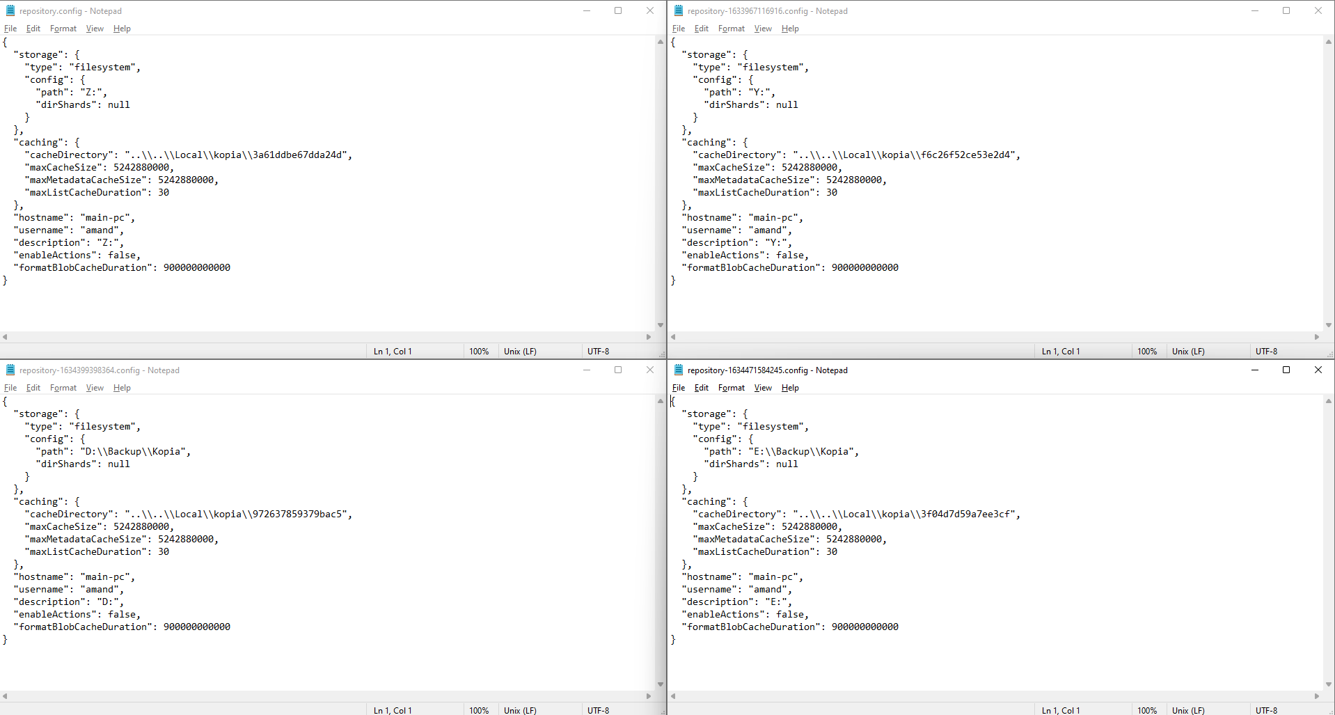 KopiaUI: Wrong repository gets connected after sign out/reboot · Issue #1413 · kopia/kopia · GitHub