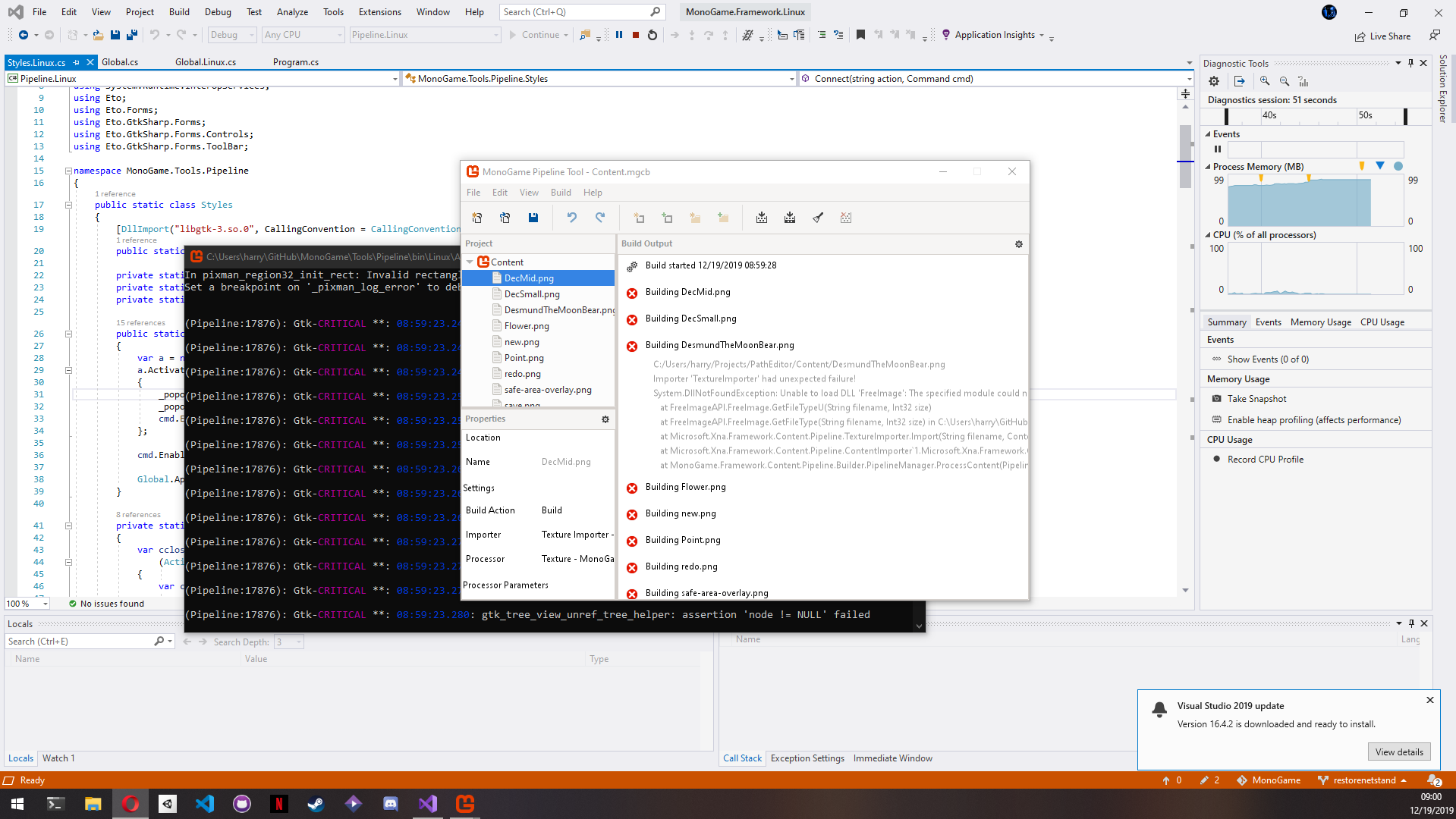 Pipeline dotnet tool · Issue #6922 · MonoGame/MonoGame · GitHub