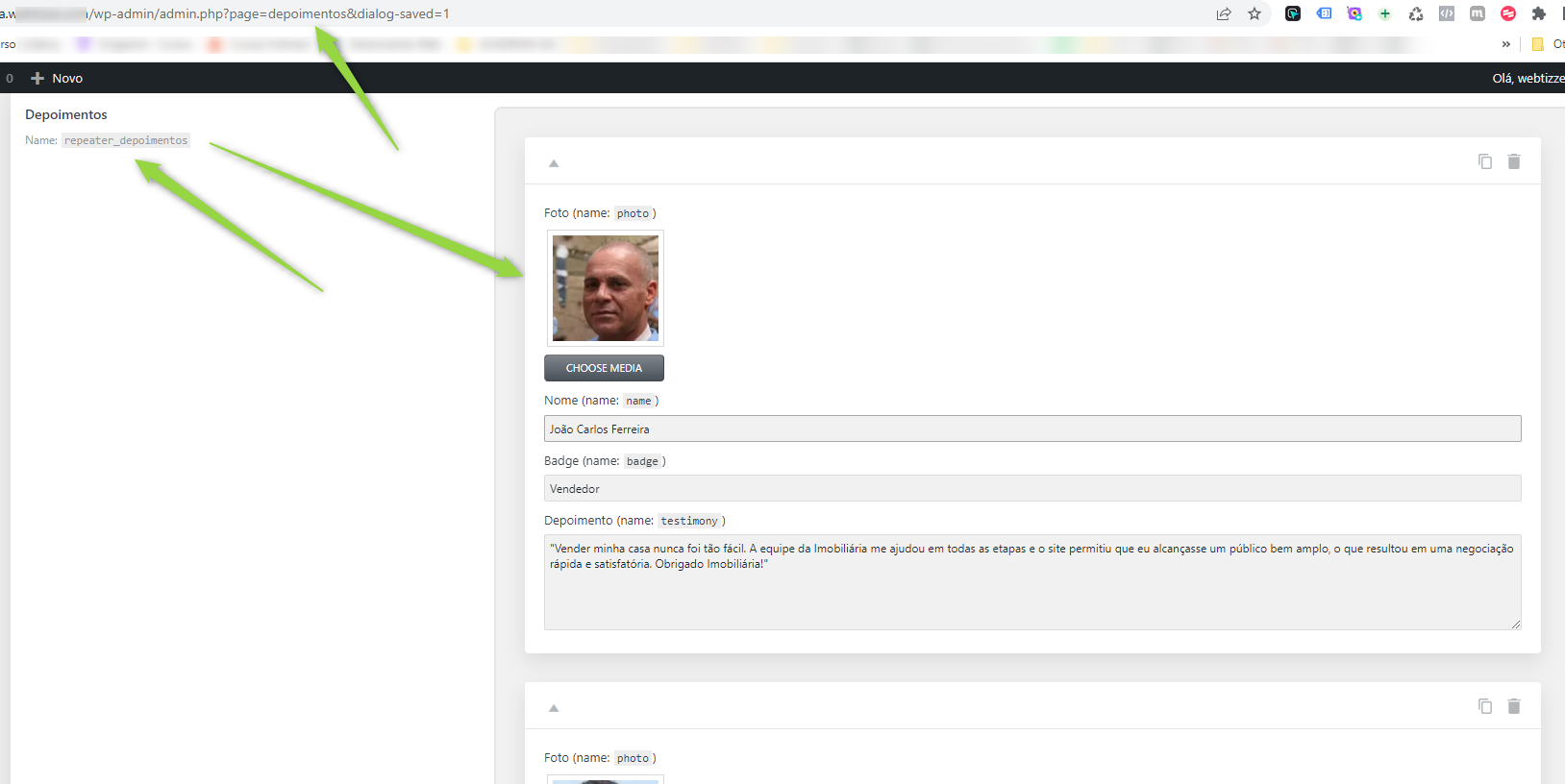 Shortcode Generator for Options page repeater field item value · Issue ...