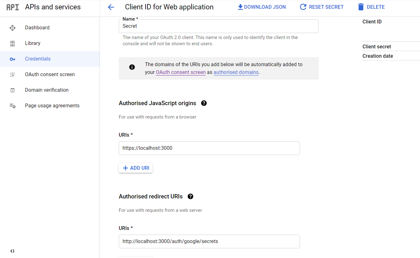 GitHub - Ruchir-28/Secrets-Page: A secrets page with all the security, local, google and ...