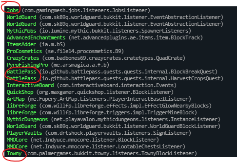 Towny Advanced block break event priority bug · Issue #354 · GC-spigot/battle-pass · GitHub