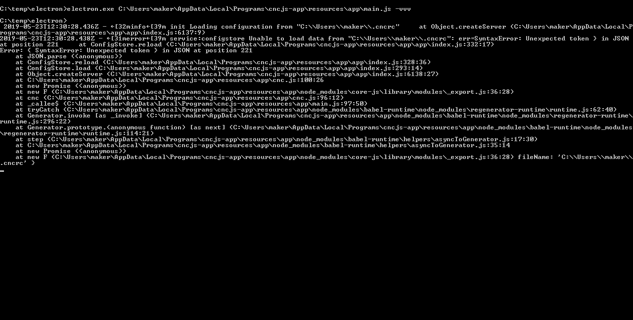 CNCJs Electron on AMD system · Issue #483 · cncjs/cncjs · GitHub