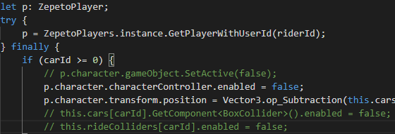 LocalPlayer가 아닌 플레이어를 제어하는 방법 (멀티플레이) · naverz zepeto-studio-kor · Discussion #149 · GitHub
