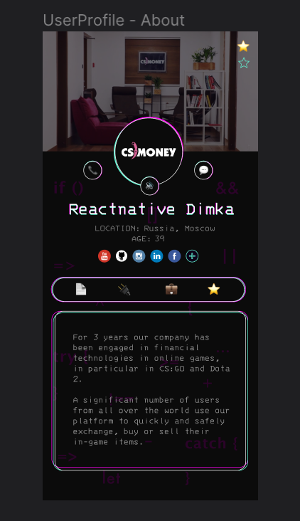 Companyprofile · Issue 37 · React Native Villageaws Amplify React Hooks · Github