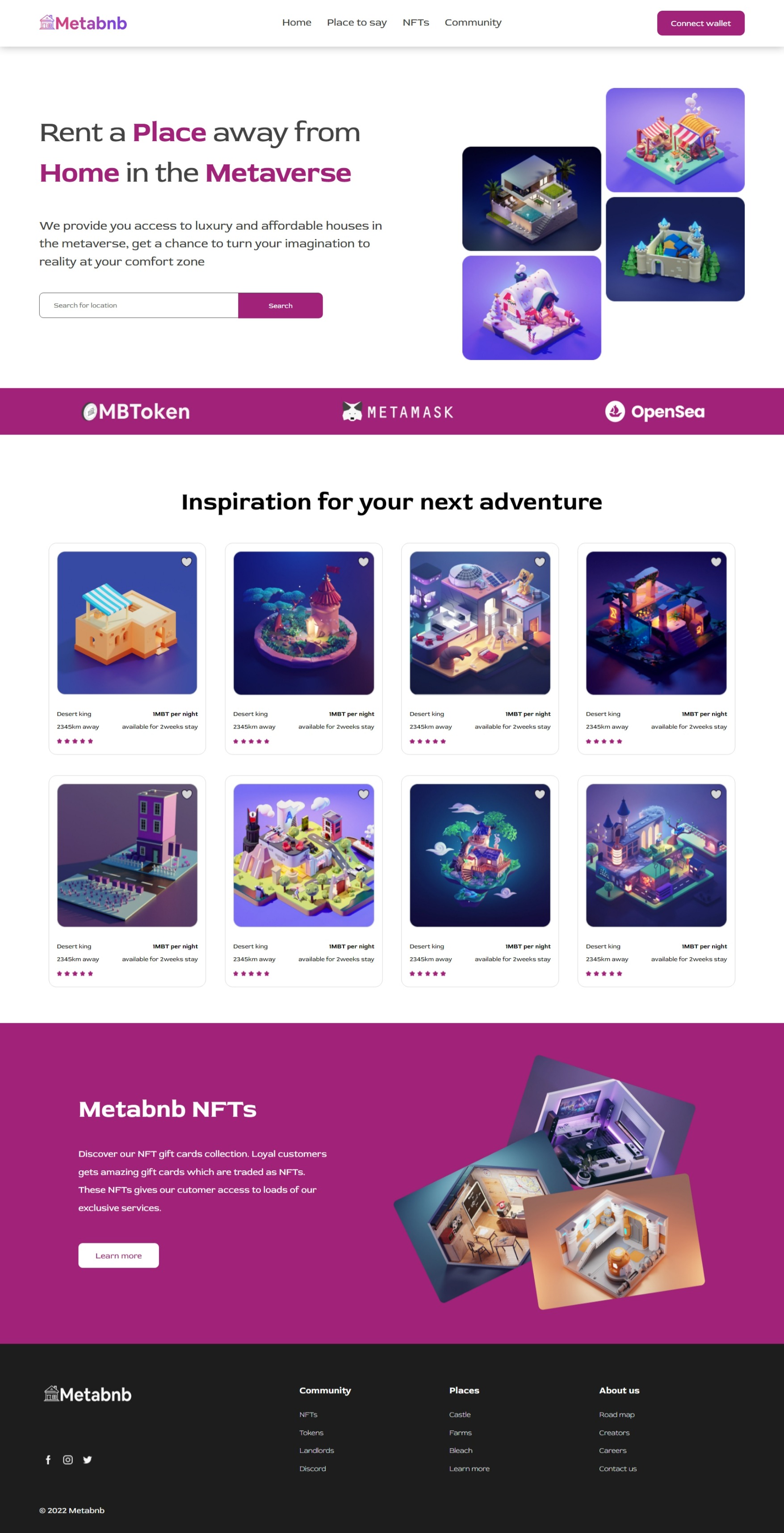 GitHub - Charvine-300/Chidera-Ezenwekwe-Stage3-Metabnb: Metabnb | Rent a Place away from Home in ...