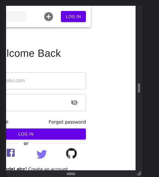 Unresponsive Login Screen · Issue 529 · Scorelab Codelabz · Github