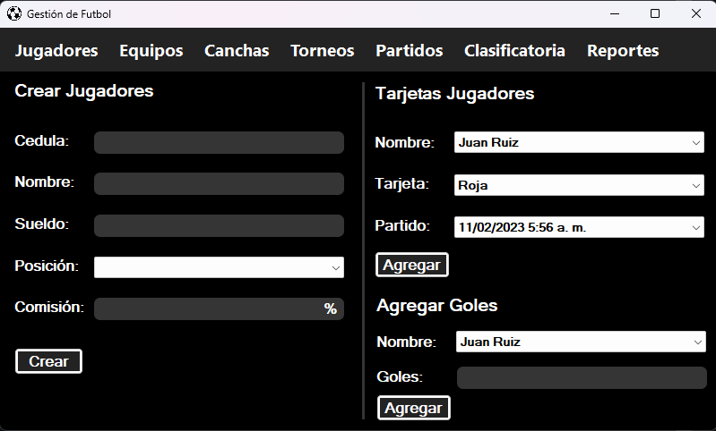 GitHub - Pablo-Restrepo/AppGestionFutbol: Aplicación de gestión de partidos y torneos de fútbol