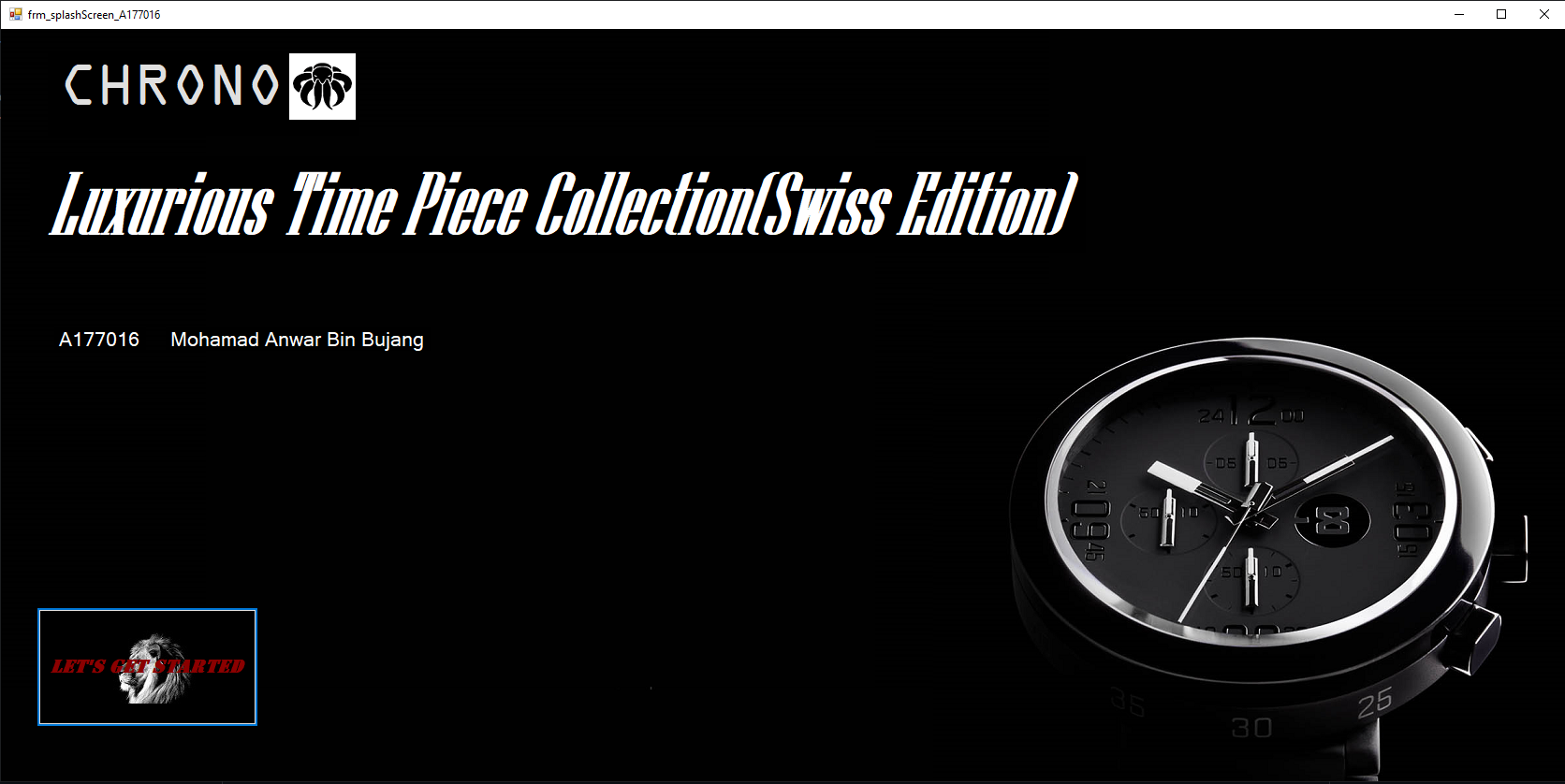 GitHub - AnwarBujangHuat/Chrono-Database