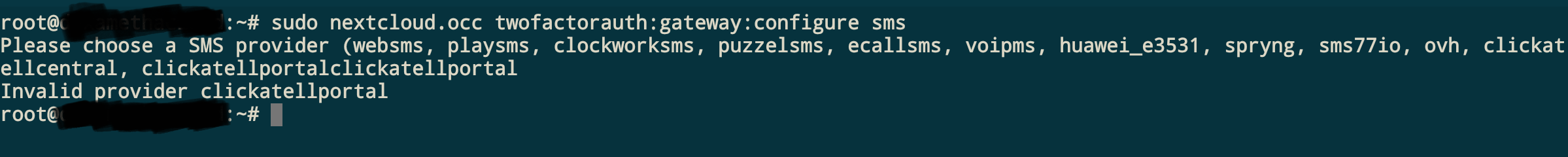 clickatell question · Issue #359 · nextcloud/twofactor_gateway · GitHub