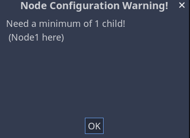 _get_configuration_warning() dialog box height does not return to normal after removing newlines ...