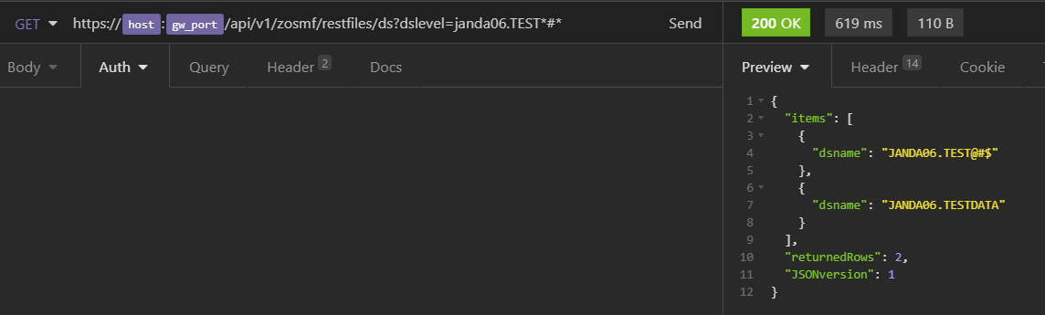 Error encountered when trying to search a dataset or member with # in it. · Issue #1292 · zowe ...