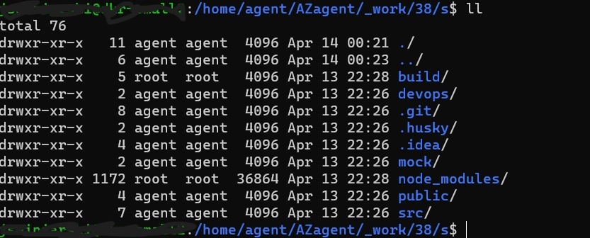 AzureStaticWebApp@0 gets permission denied error when executed on self-hosted agent · Issue ...