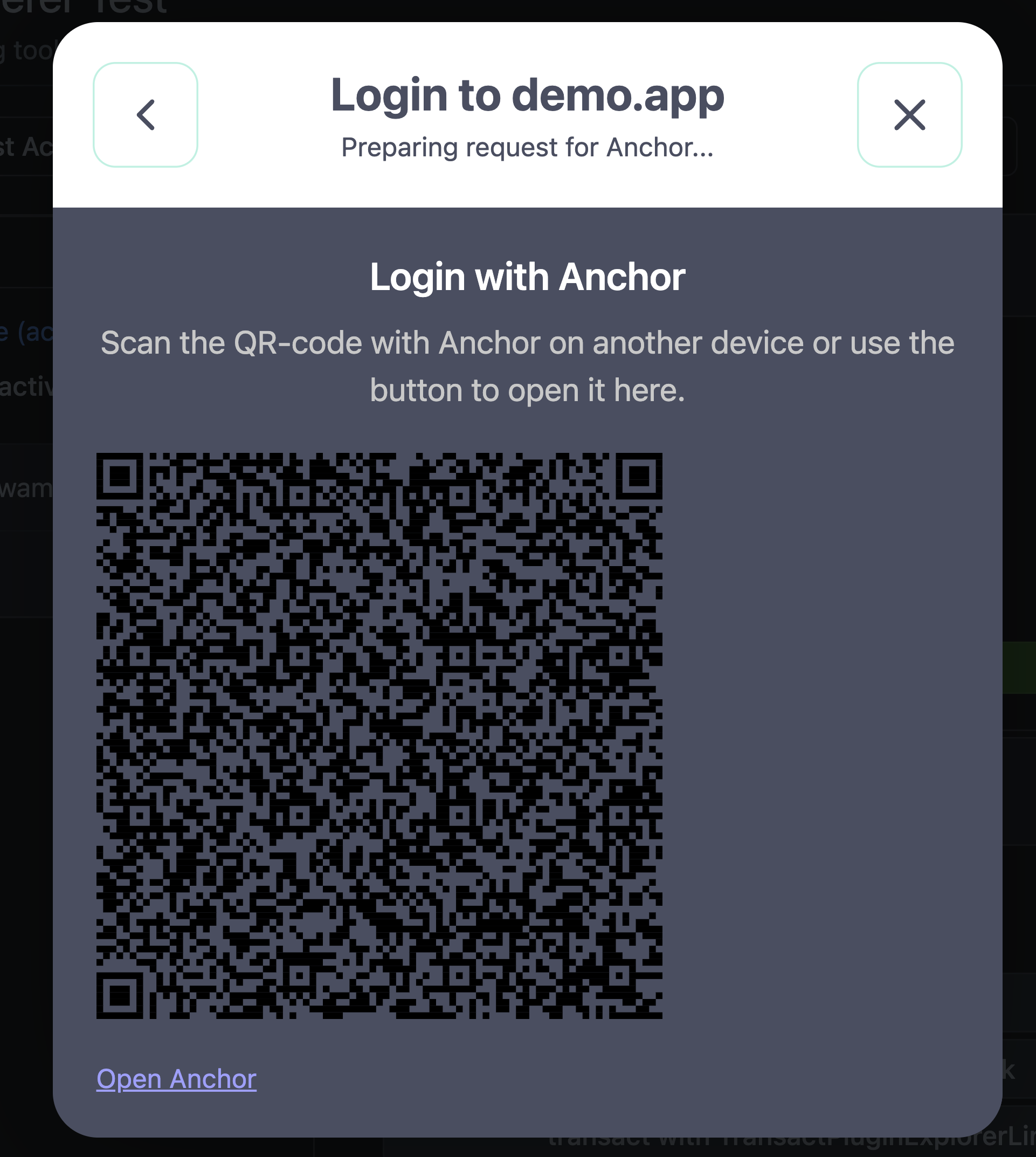 Dark mode QR code background · Issue #23 · wharfkit/web-renderer · GitHub