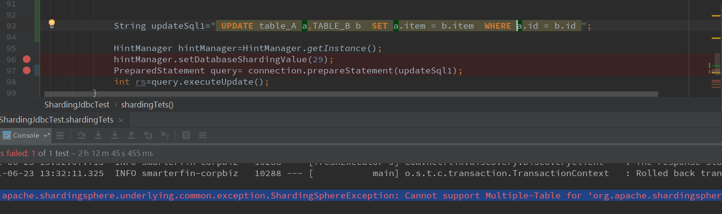 Sharding-JDBC 4.1.1 sets the hint cast policy. Why is there still some SQL that does not support ...
