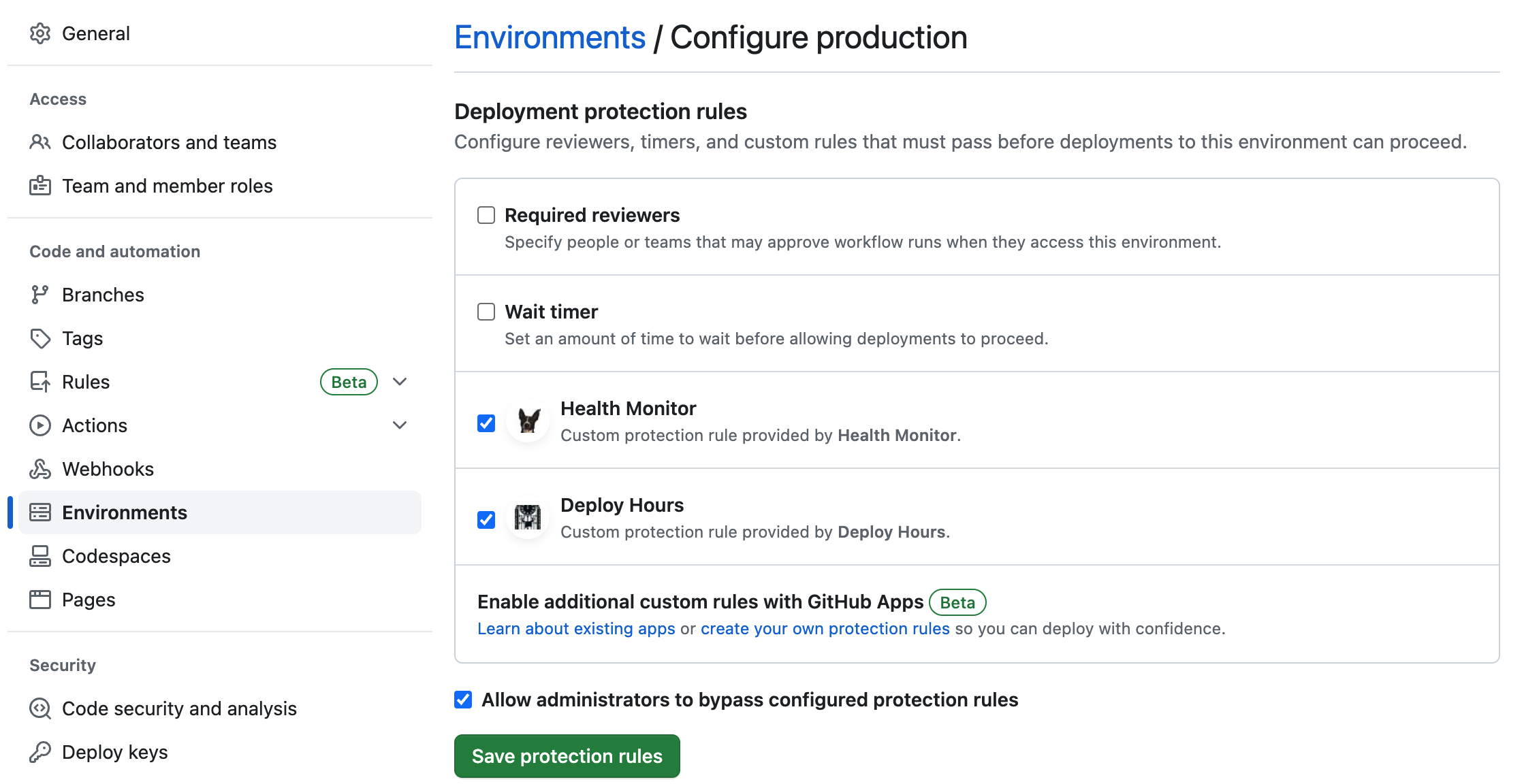 Github Actions Create And Share Your Own Deployment Protection Rules