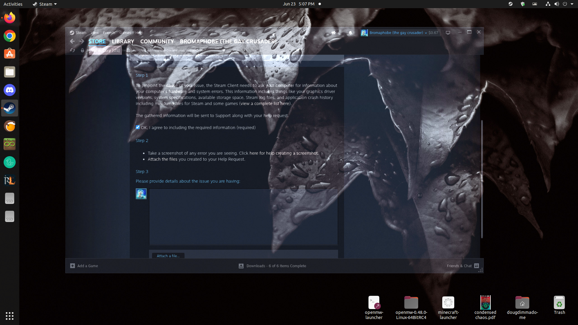 Steam Transparancy Bug · Issue #9734 · ValveSoftware/steam-for-linux · GitHub