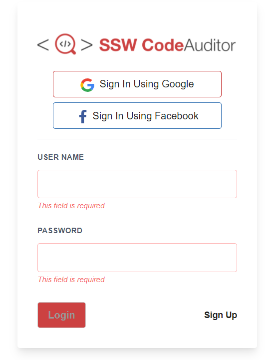 SignUp and Login logo style changes for Issue #36 by tombui99 · Pull Request #95 · SSWConsulting ...