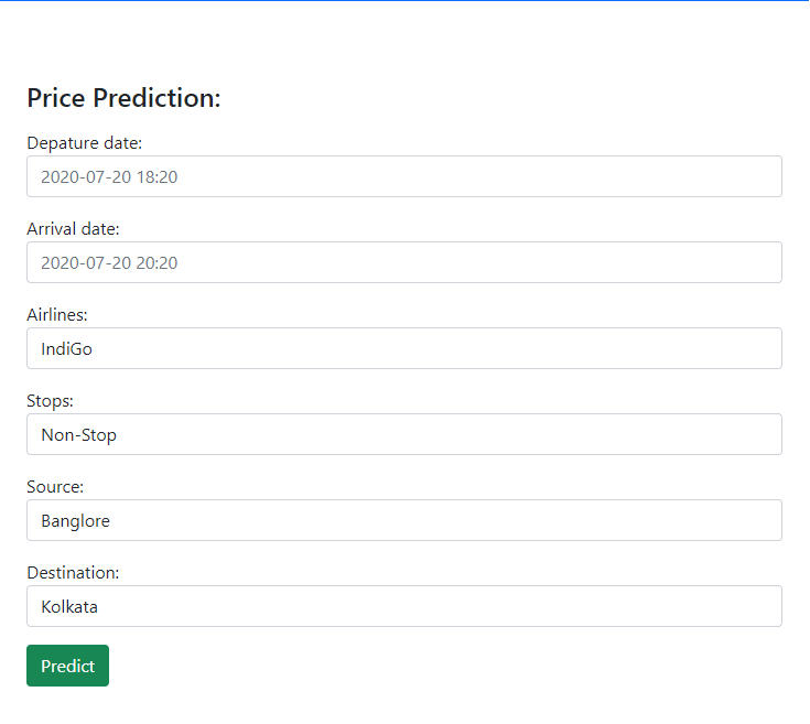 GitHub - srksuman/Flight-Price-Prediction: Get Flight Fare with this ...