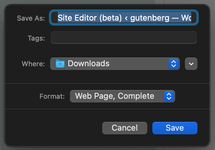 Site Editor Add Keyboard Shortcut For Saving · Issue 36020 · Wordpressgutenberg · Github 6413