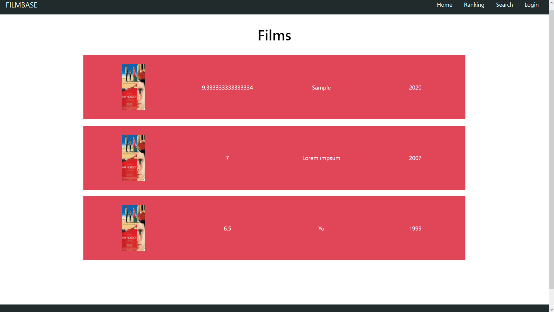 GitHub - MrMarcoson/Filmbase-SpringBoot-React: App for movies, actors - like IBM or FILMWEB