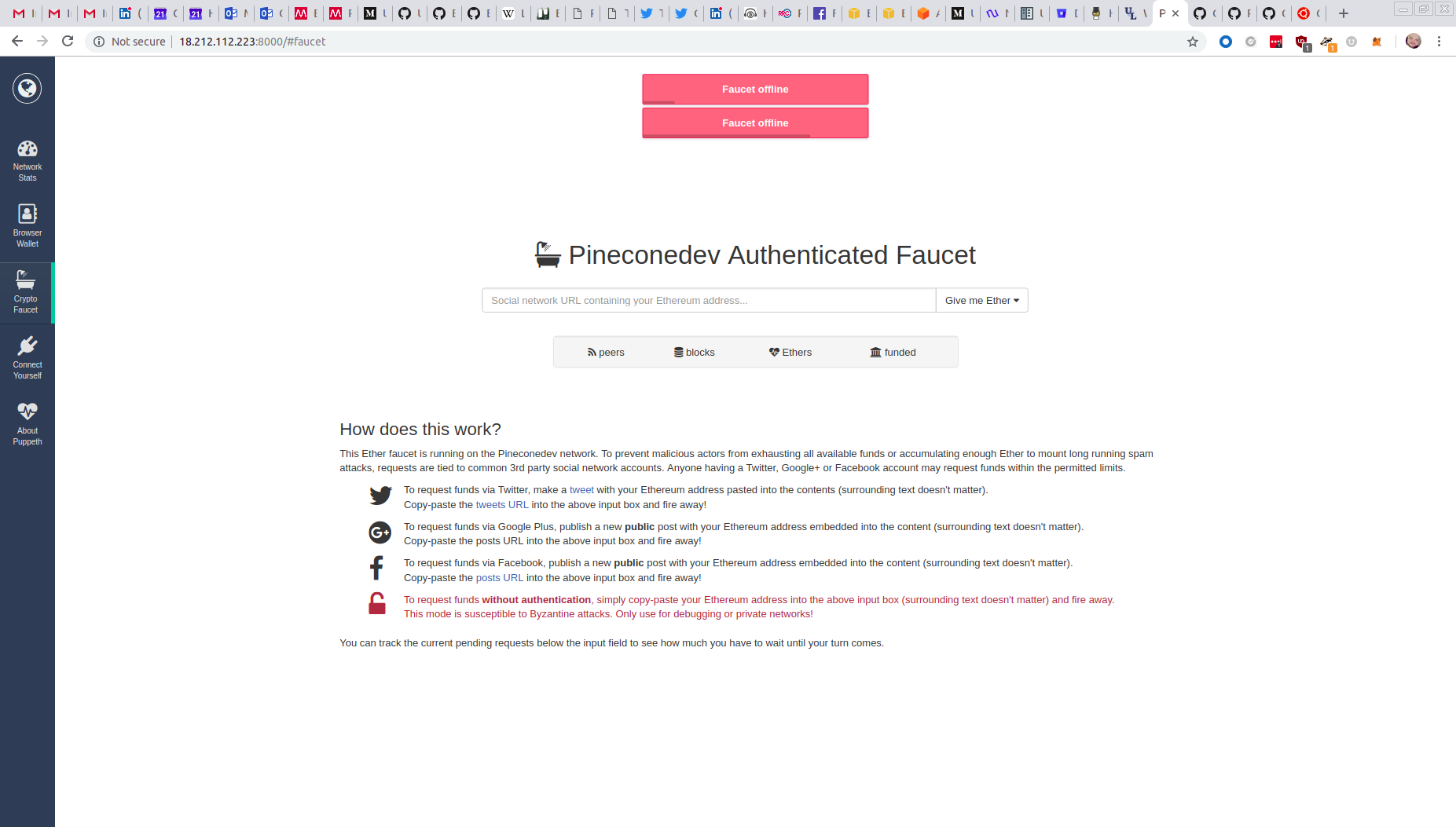 Questions about Puppeth and its cluster components · Issue #18122 · ethereum/go-ethereum · GitHub