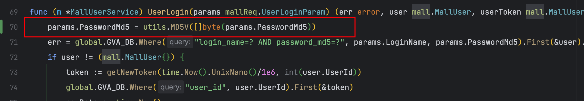 用户登陆的时候少了一步MD5加密的过程 · Issue #2 · newbee-ltd/newbee-mall-api-go · GitHub