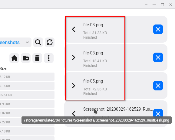 Tooltip Blocks Clicks In File Transfer Window · Issue 3837 · Rustdeskrustdesk · Github 