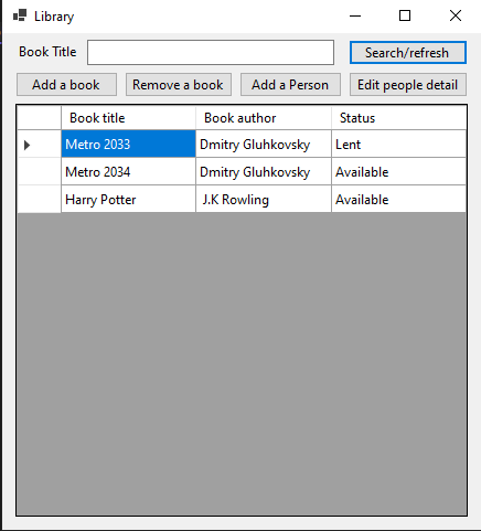 GitHub - Sobtrax/Library: SQL data access demo
