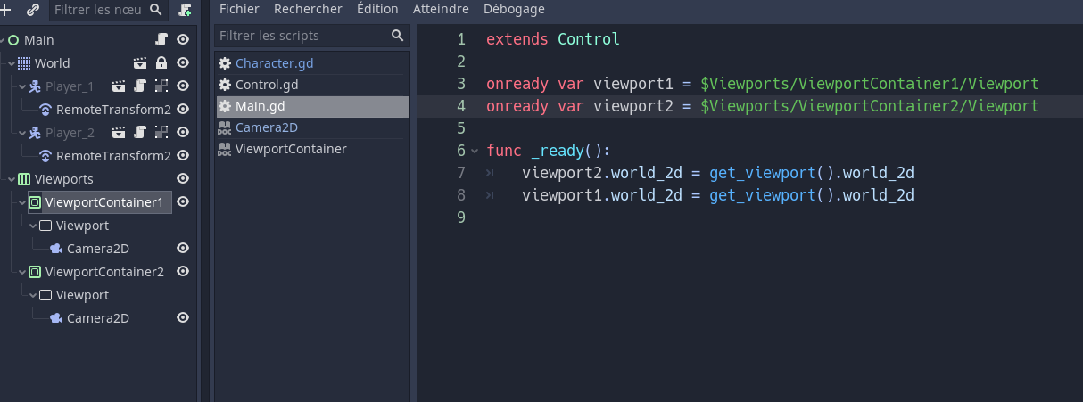 Viewport: Unable to use parent world as world_2d · Issue #31856 ...