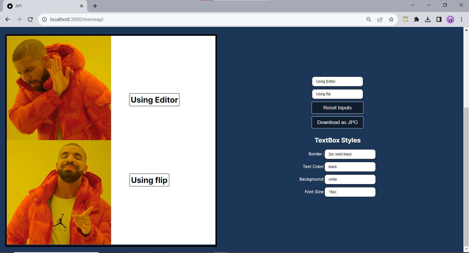 GitHub - tareeb/memegenerator: Clone of ImageFlip to make memes using ...