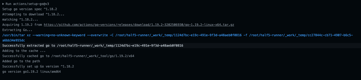 Uses a different version than specified · Issue #274 · actions/setup-go · GitHub