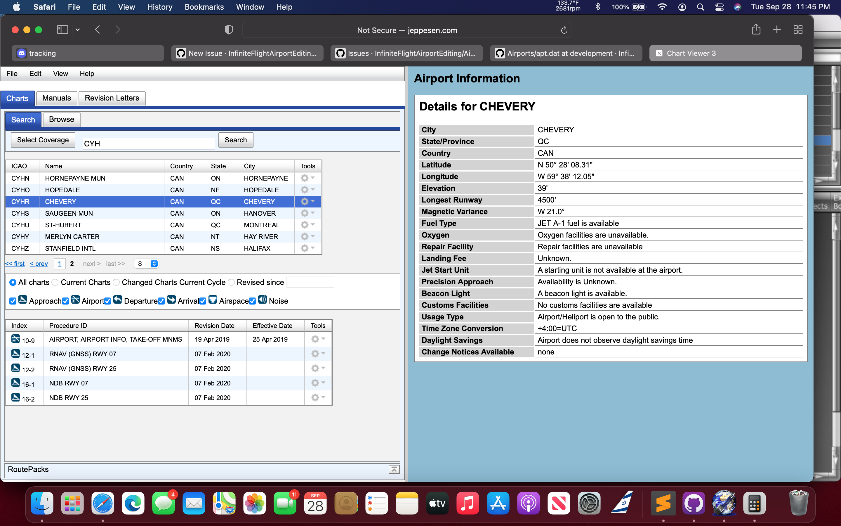 CYHR · Issue #2701 · InfiniteFlightAirportEditing/Navigation · GitHub