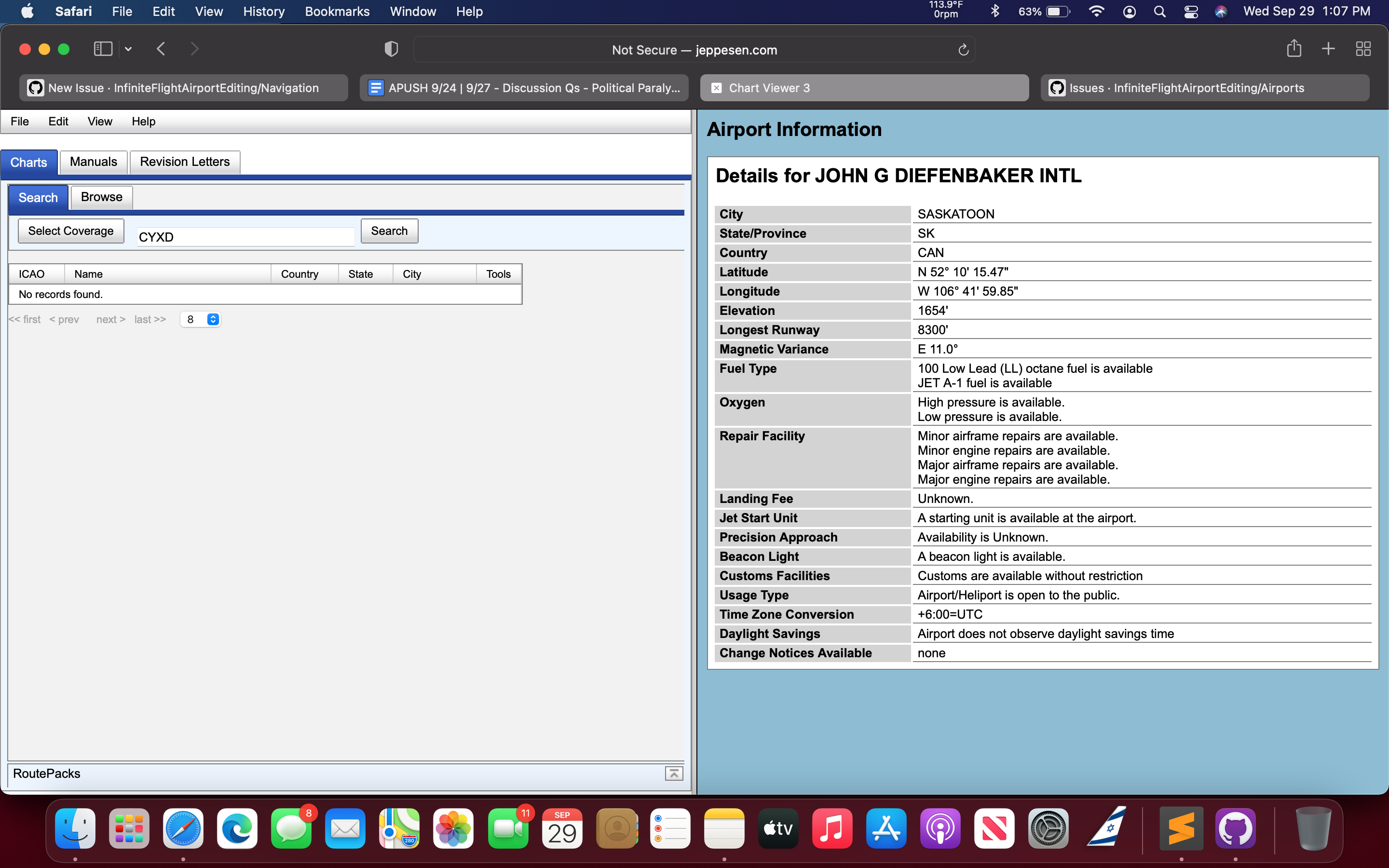 CYXD · Issue #2710 · InfiniteFlightAirportEditing/Navigation · GitHub
