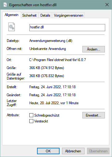 just updatet and cant start the PowerToys.exe - .NET error 0x000012f ...
