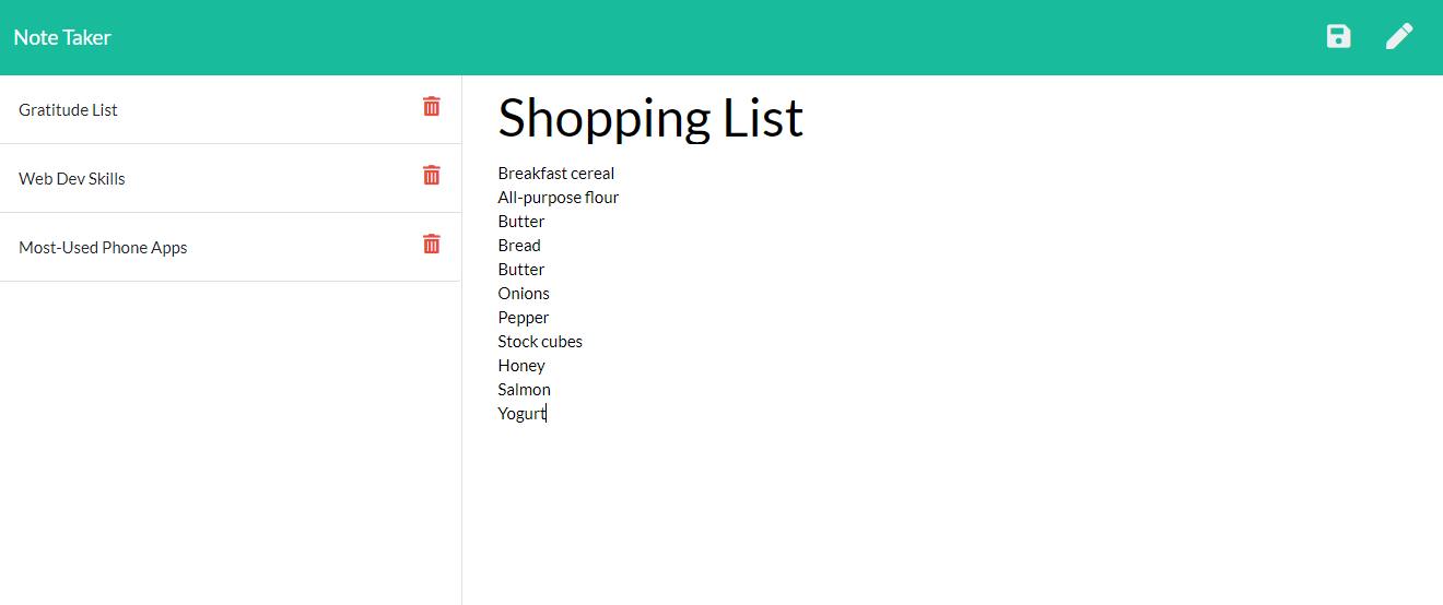 GitHub - MStuart90/ExpressNoteTaker: Express Note Taker is an application that can be used to ...