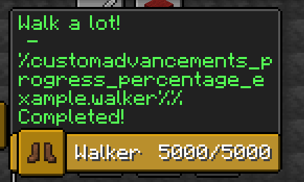 Placeholder in description · Issue #128 · rowan-vr/CustomAdvancements · GitHub