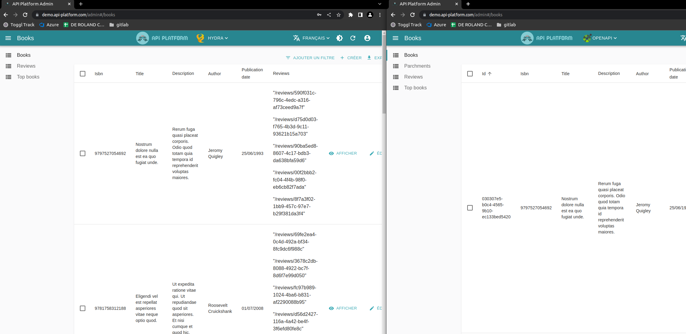 identifier non writable is documented in .json schema but not in .jsonld one · Issue #4901 · api ...