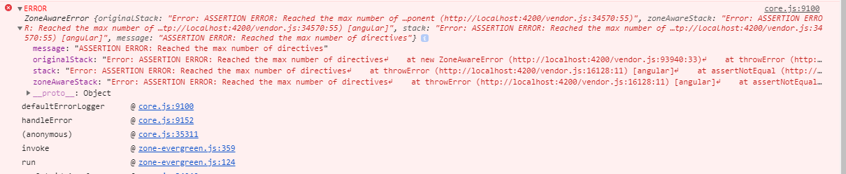 Ivy preview report: Error: ASSERTION ERROR: Reached the max number of directives · Issue #40121 ...
