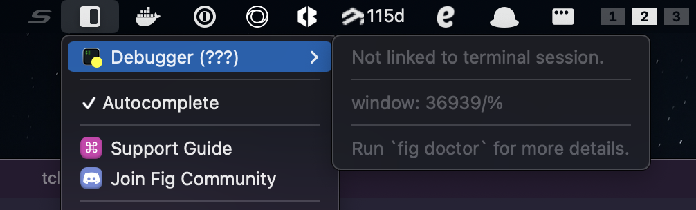 "Not linked to terminal session" · Issue #819 · withfig/fig · GitHub