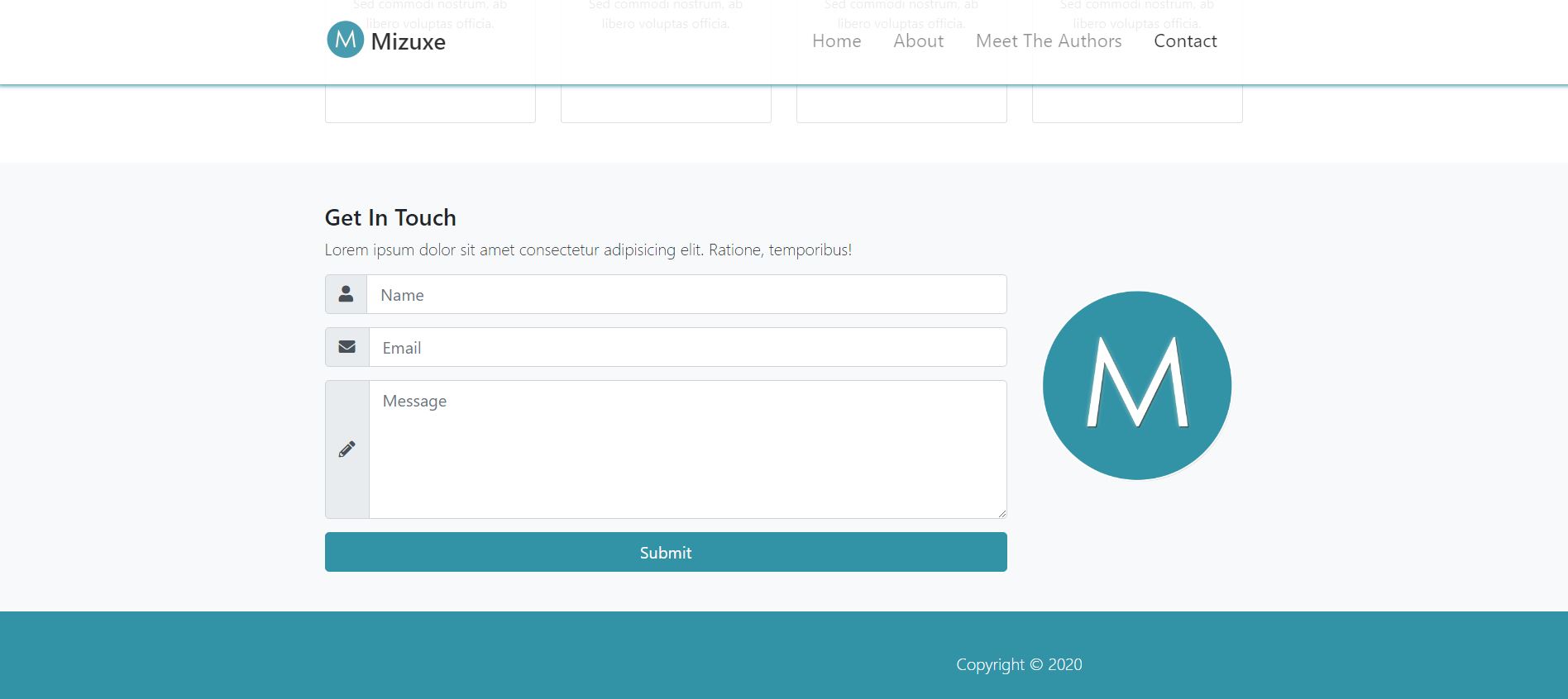 GitHub - MdEyaz/Mizuxe-Theme: A theme designed for promoting an imaginary book called MIZUXE ...