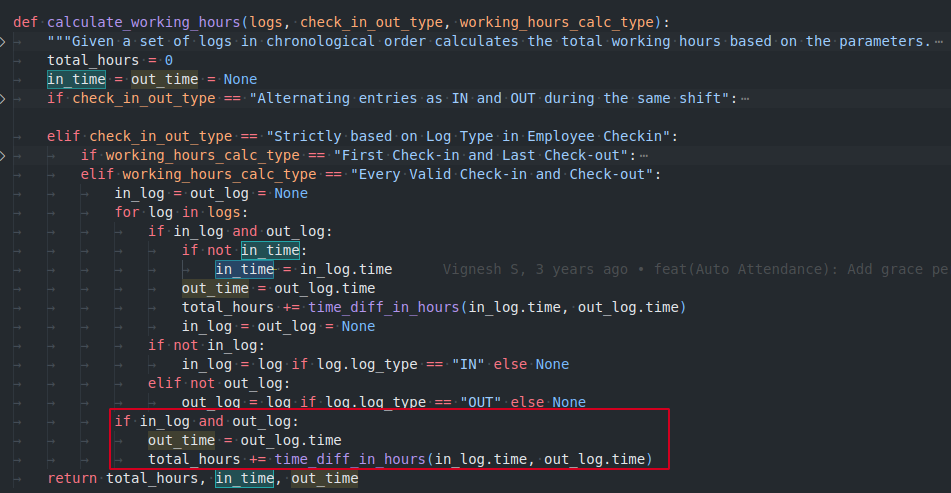 Fail to save IN time In Attendance marked through Employee Checkin · Issue #31003 · frappe ...