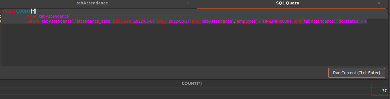 When more than one shift attendance is marked in a day, the salary slip ...