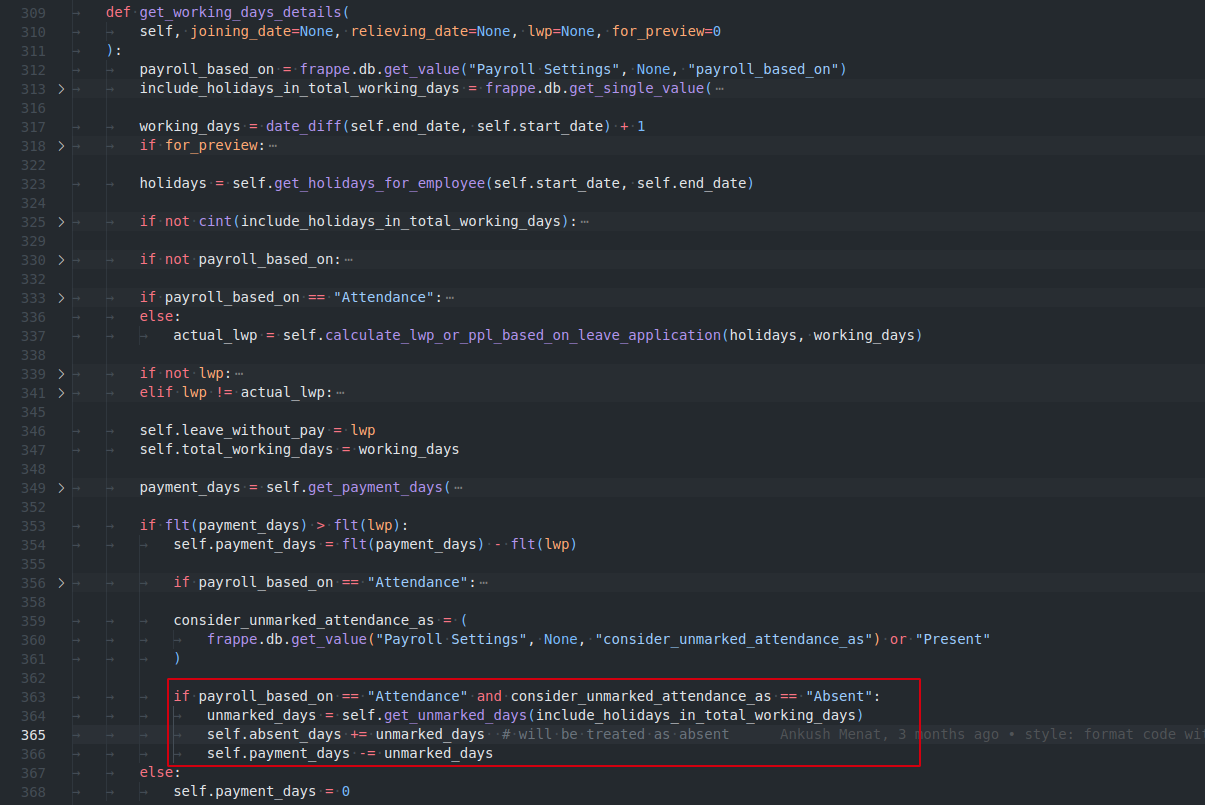 When more than one shift attendance is marked in a day, the salary slip ...