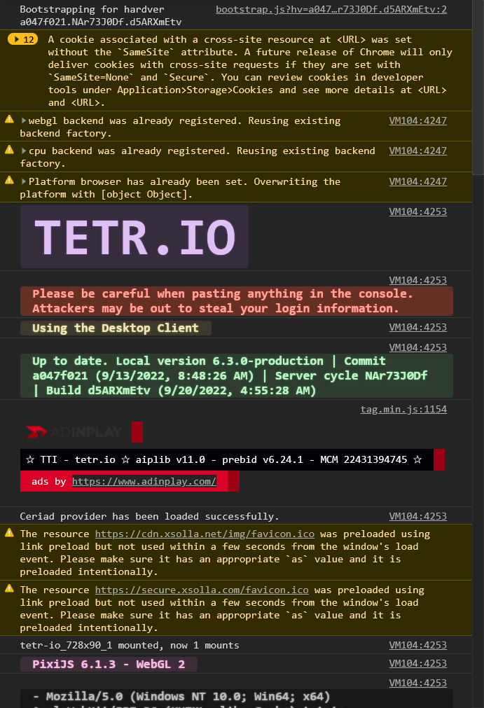 Zen mode header shows when joining a room via invite · Issue #1021 · tetrio/issues · GitHub