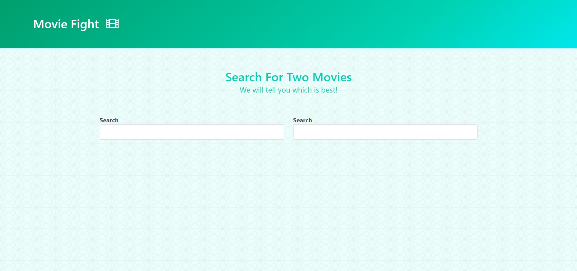 GitHub - maja-wright/movie-fight: Search and compare two movies!