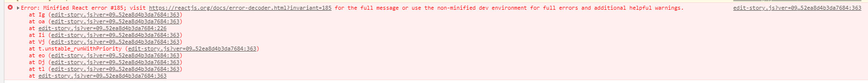 Error: Minified React error · Issue #5964 · GoogleForCreators/web ...