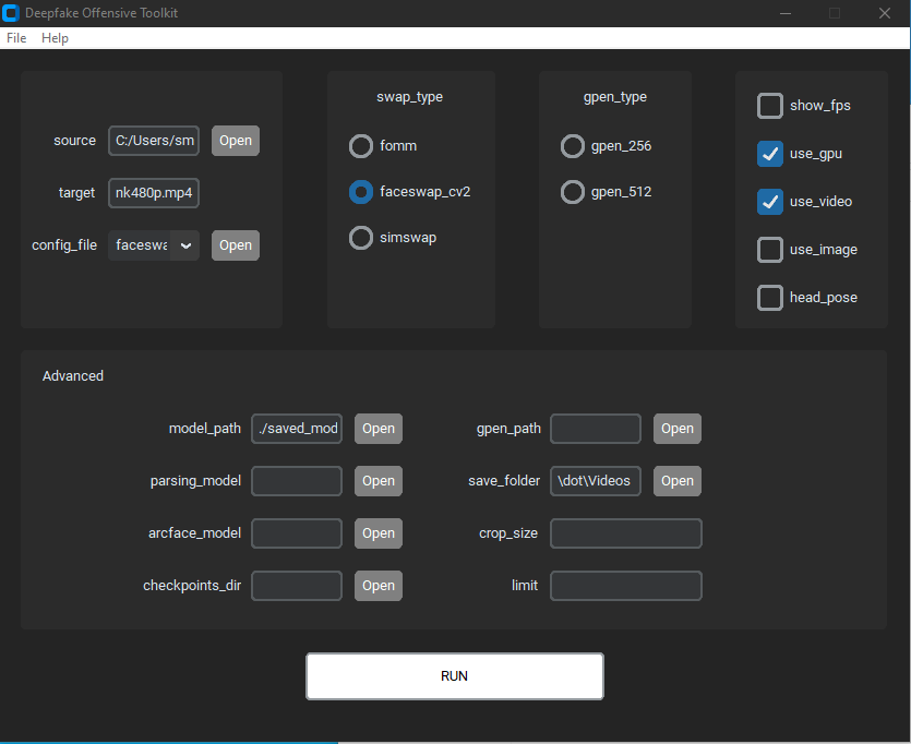 faceswap_cv2 outputs a broken/corrupted video file that can't be played · Issue #105 · sensity ...